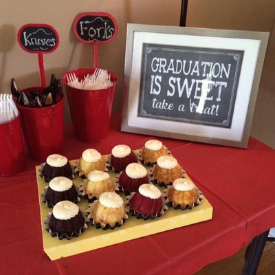 Instant 'graduation is so Sweet Take a Treat' Printable Graduation Sign ...