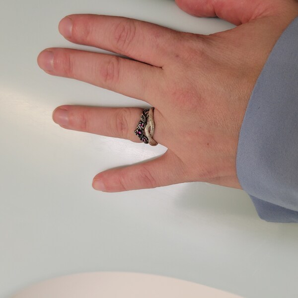 Unique Branch Ring, Branch and Leaves Engagement Ring, Tree Bark Ring ...