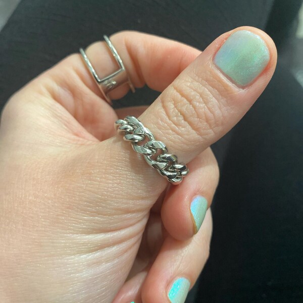 Safety Pin Chain Stainless Steel Choker Necklace, Unisex Necklace ...