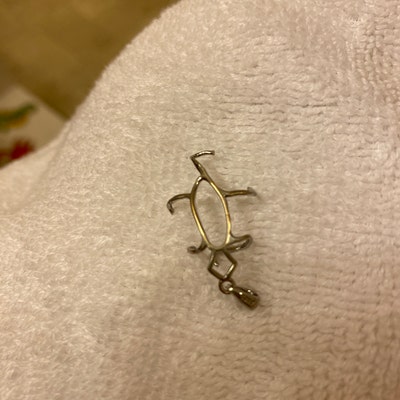 925 Sterling Silver 5 Prongs Claw Pendant Blank for Nuggets - Etsy