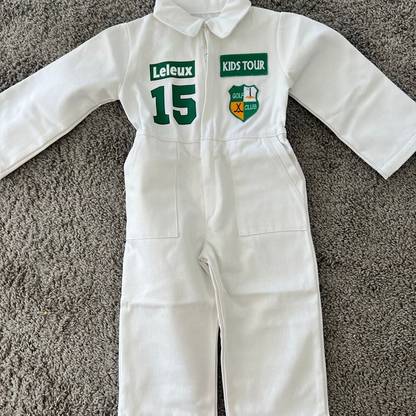 Personalized Golf Outfit - Caddy Uniform - Toddler Golf Costume - Hole ...