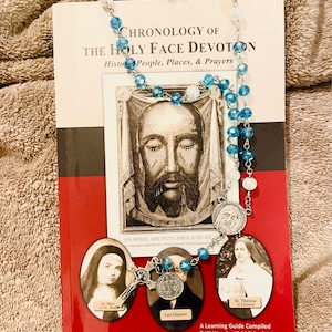 HOLY FACE of JESUS Set of 3 Laminated Bookmarks and 3 Note - Etsy