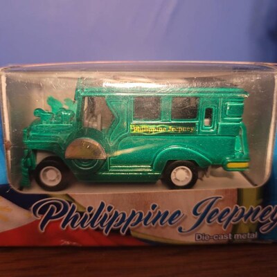 Philippine Miniature Jeepney Metal Toy Jeepney Metal Jeepney Toy Model ...