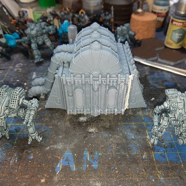 Dungeon Tile Wall With Crypt - Deathxtiles - 3D Printed Tabletop ...
