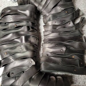 Viking Larp Armor Knight Larp Leather Unisex Armour Fantasy Ren Faire ...