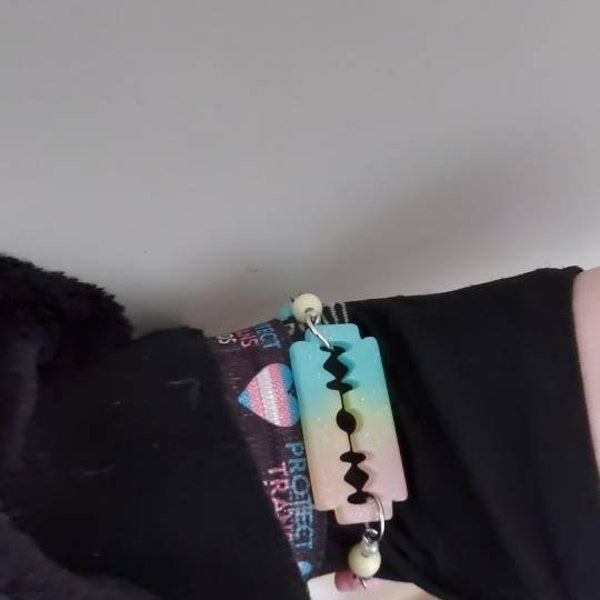 Kawaii Moon Hair Clips With Iridescent Star Beads Available in Pastel ...