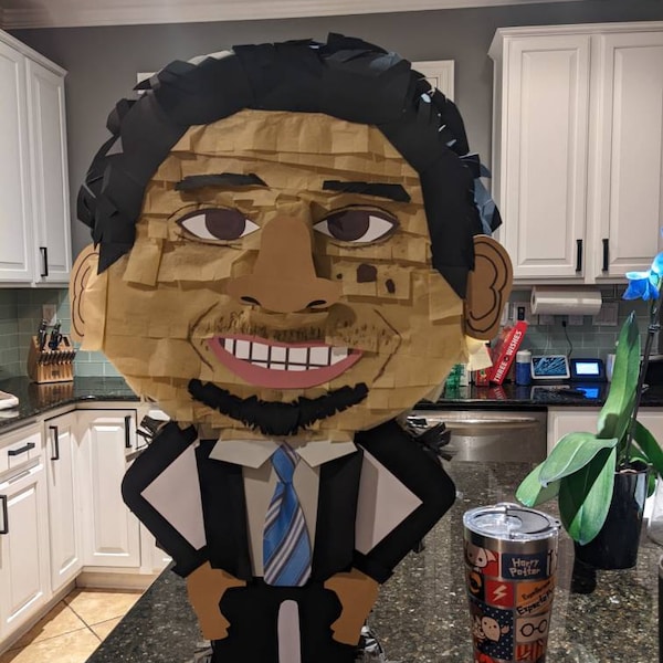 Custom Face Piñata, Custom Piñata, Portrait Piñata, People Piñatas ...