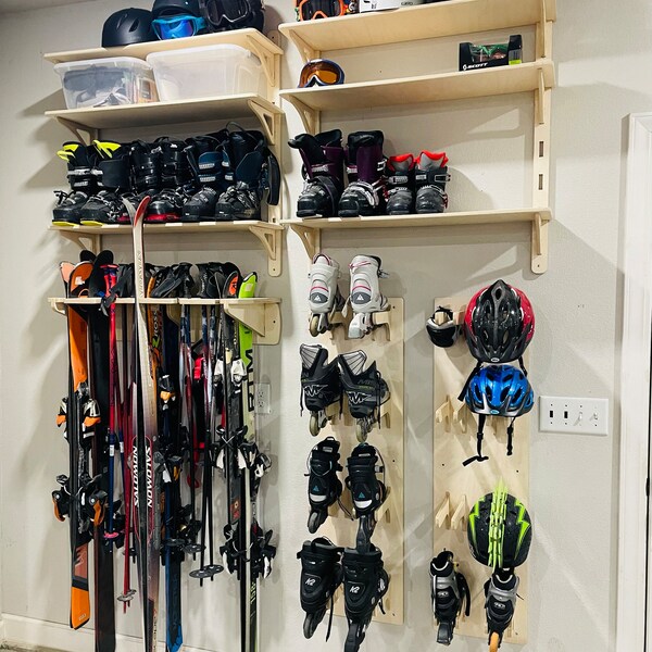 Inline / Roller Skate Rack. Holds 4 Pairs - Etsy