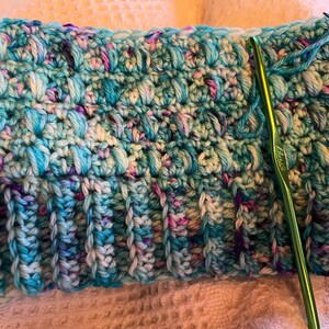 Whimsy Head Wrap Crochet PATTERN, PDF Crochet Hair Scarf Pattern, Hair ...