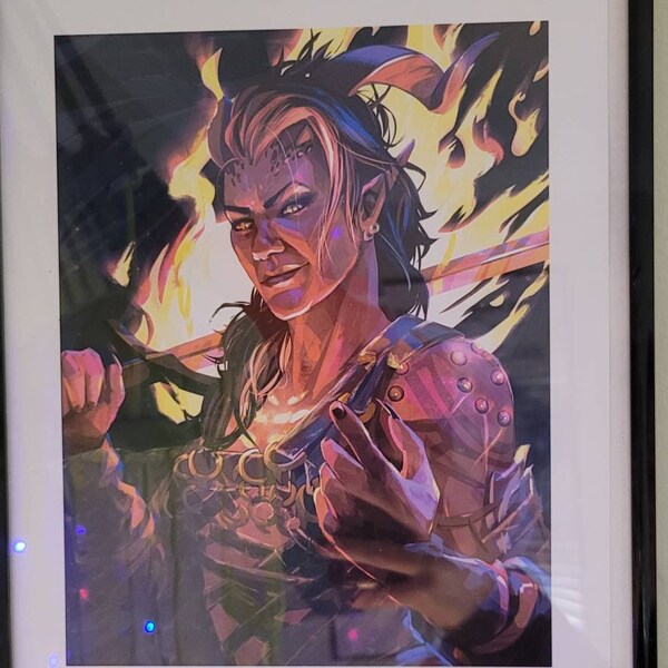 Priory of the Orange Tree Bookmark: Handmade Laminated Cardstock With ...