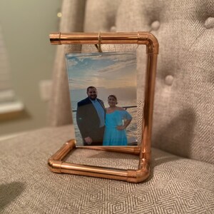 COPPER TABLE NUMBER Stand/display s-frame Tall | Etsy