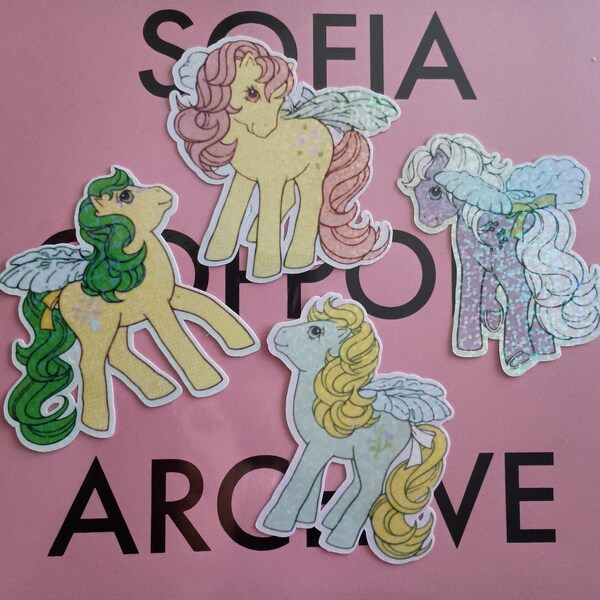 G3 Holographic My Little Pony Inspired Stickers YOU CHOOSE 3 - Etsy
