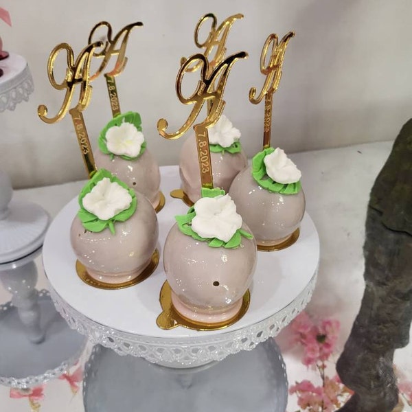 Engagement Ring Cake Toppers Engaged Cake Topper bridal Shower Cake ...