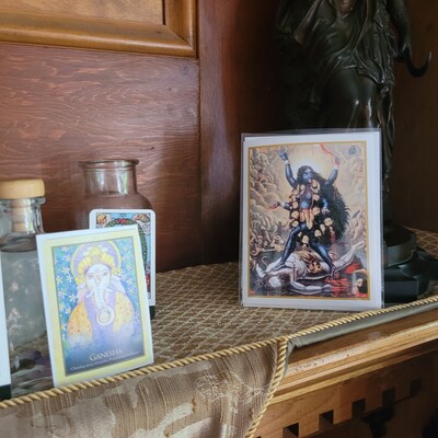Black Kali Ma Card - Etsy