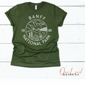 Banff National Park Est. 1885 .svg File .dxf File .png File - Etsy Canada