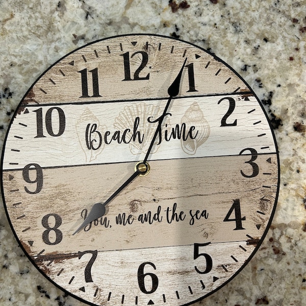 Rustic Barnwood Wall Clock, Large Wall Clock, Choose From 8 Sizes ...