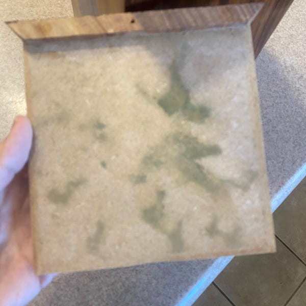 Handcrafted Rosewood and Resin Ocean Wave Design Memorial Urn Box Urns ...