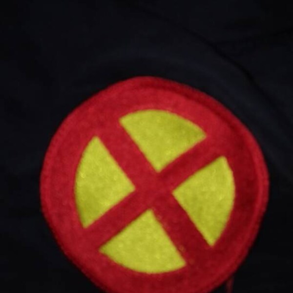X-MEN Logo Iron on Patch/x-men/ X-MEN Logo/marvel Comic Patch/comic ...