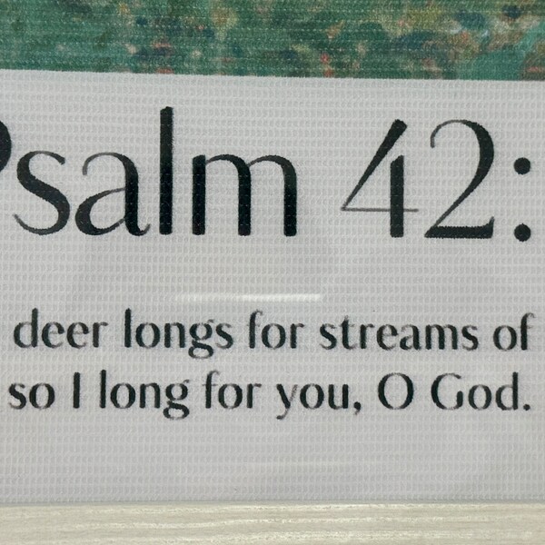 Psalm 46 Christian Print, Aesthetic Faith Wall Decor, Religious Home ...