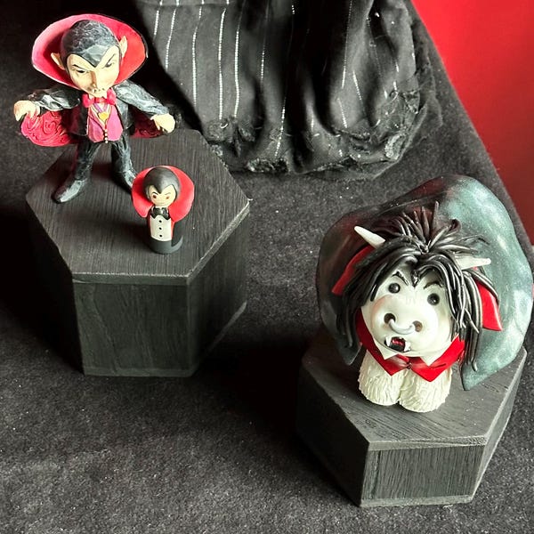 Wooden Ring Display, 6 Finger Ring Cones, 11 Wide, Brown or Weathered ...