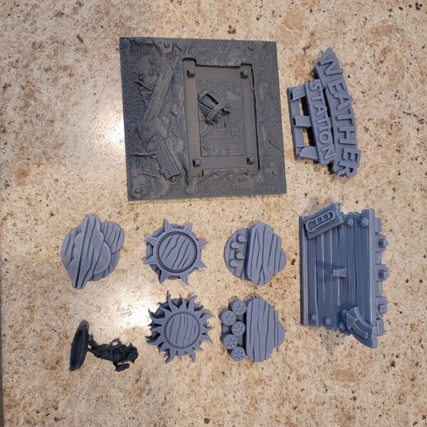 Heroquest Centerpiece Gargoyle Figure, Fully Assembled - Custom Print ...