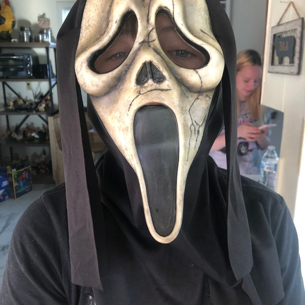 Scream 6 Mask Custom - Stu Macher Ghostface - Etsy