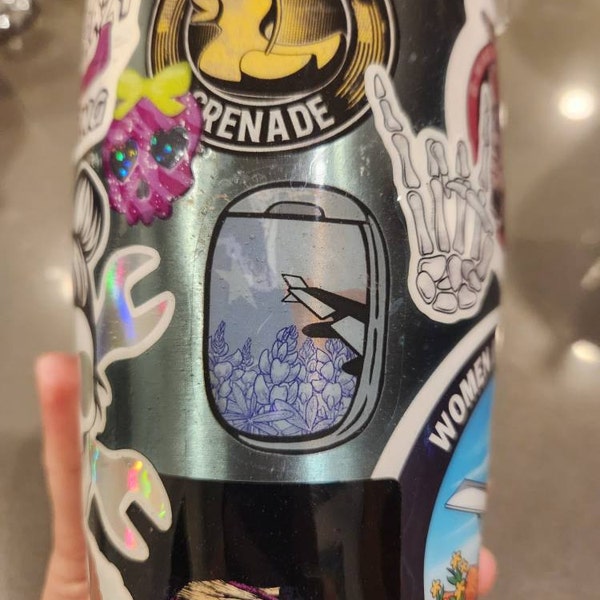 Slam Clicker Sticker | Flight Attendant Gift | Sticker | Funny | Ifykyk ...