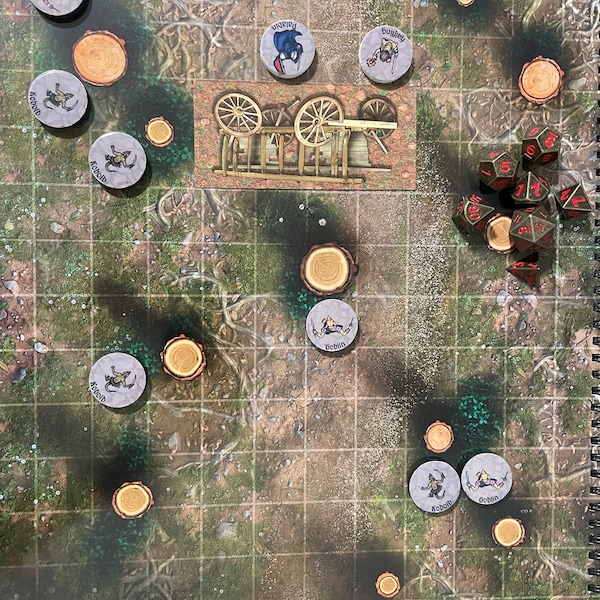 Class & Race Set VTT Token for Online Fantasy RPGS - Etsy