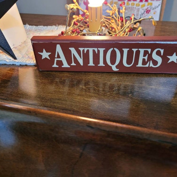 Single Word Blocks Country Shelf Sitter Wood Sign Choose Any 1 Great ...