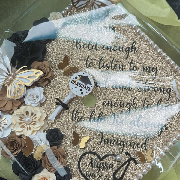 Graduation Cap Topper - Etsy