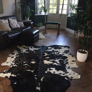 Tricolor High Quality Cowhide Rug Hair on Hide Koeienhuid | Etsy