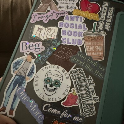 Holographic Magnetic Smut Spicy Reader Bookmark Matching Sticker ...