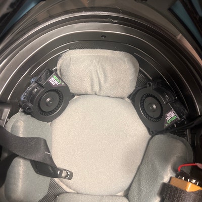Single Helmet Cooling Fan Kit - Etsy