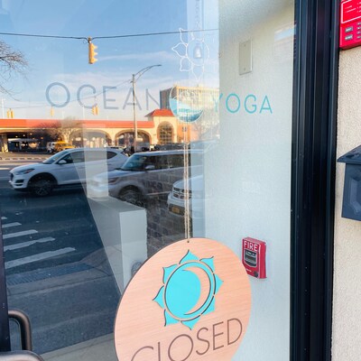 Lotus Flower Open Closed Sign / Open Sign / Closed Sign / Reversible ...