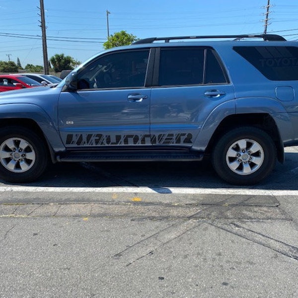 Toyota 4runner SIDE Vinyl Decal Graphics Sticker - Etsy