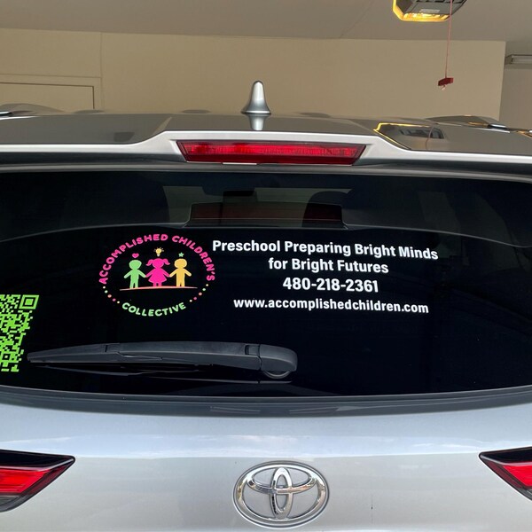 Design Your Own QR Code, Design Your Own Window Sticker, Custom Window ...