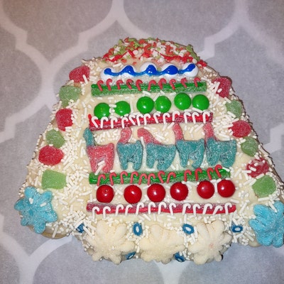 Megaphone With Pom Pom Personalized Cookie Cheerleader - Etsy