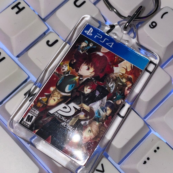 Playstation 4 PS4 Game Art Video Game Keychain | Chain | Hanger ...