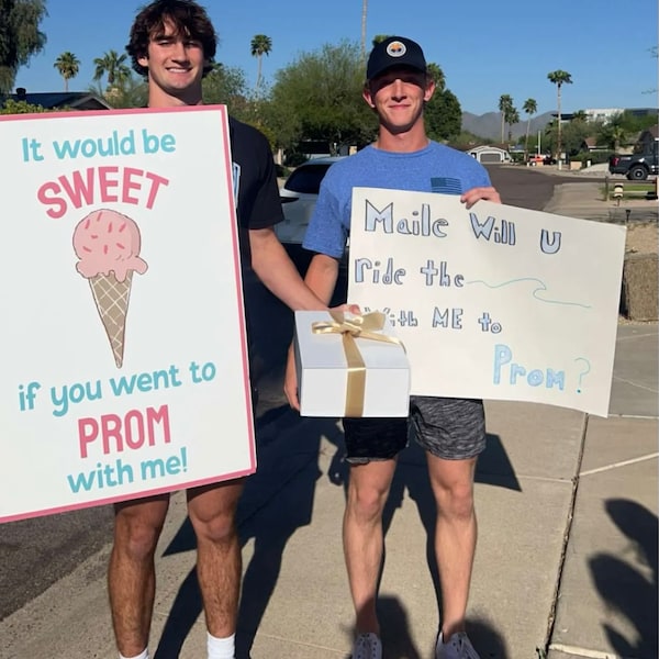 Ice Cream Promposal Idea "it Would Be Sweet If You Went to Prom With Me ...