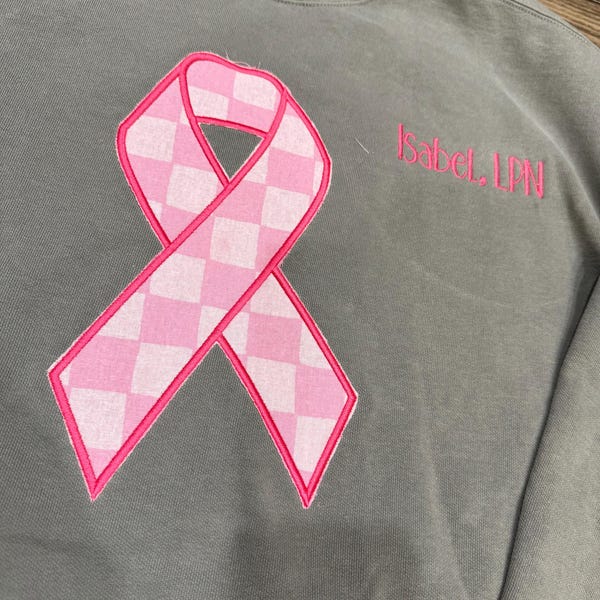 Instant Download Awareness Ribbon Applique Machine Embroidery Design NO ...