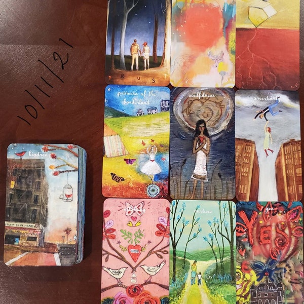 STORY CARDS Oracle Deck - 70 Cards and Interpretation Booklet - Etsy