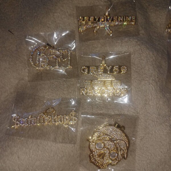 XXXTENTACION Necklace! Stainless Steel & Red Enamel Pendant + Choice of ...