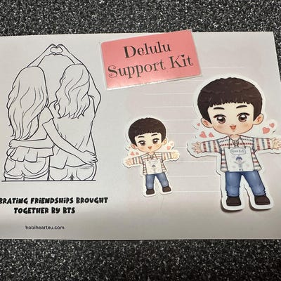 Yoongi El Capitxn Shibal DDAY Concert BTS Vinyl Waterpoof Sticker Suga ...