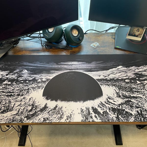 Fallout Vegas Desk Mat New Vegas Playmat / Power Armor Gaming Mouse Pad ...