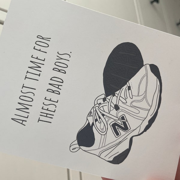 Funny New Balance Card for Birthdays, Father's Day, New Dad ...