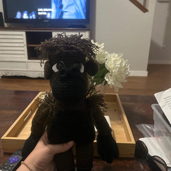 Sasquatch Crochet Pattern, Bigfoot, Amigurumi, Yeti, Handmade Doll ...