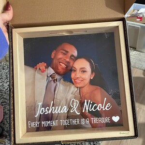 Personalized Shadow Box as a Travel Lover Gift. Wooden Keepsake Box ...