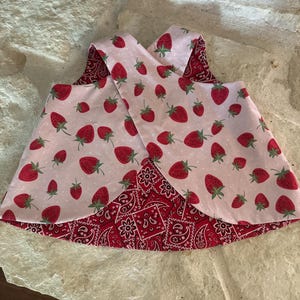 Crossover Top Pattern Sewing Tutorial for Reversible Criss Cross Tunic ...