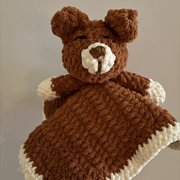 Crochet Fox Lovey, Crochet Lovey Pattern, Baby Blanket Crochet Pattern ...