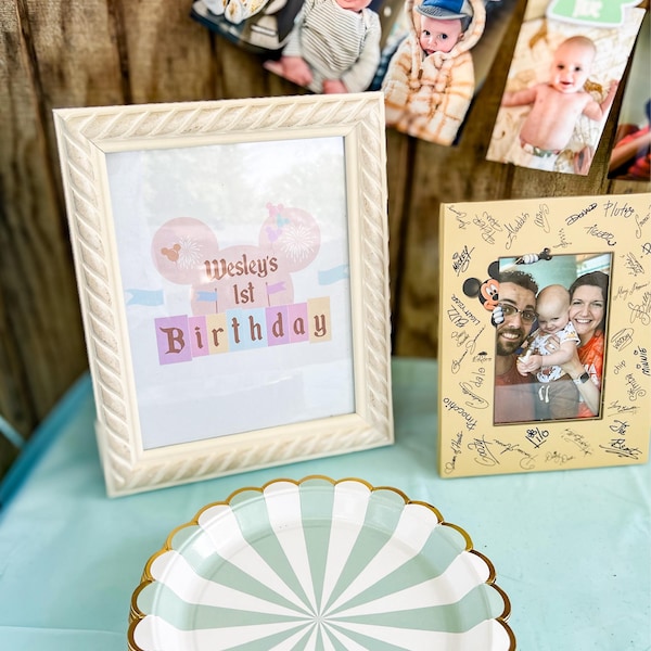 Editable Name Birthday Cake Topper, Printable Happiest Birthday on ...